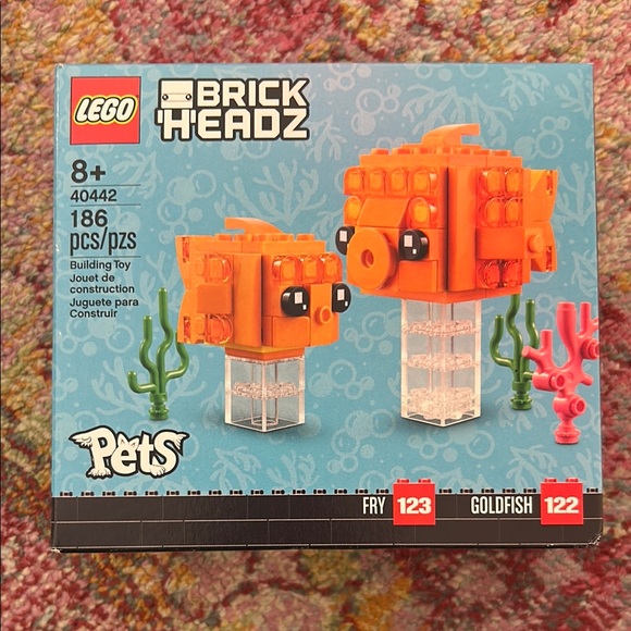 Lego | Toys | Lego Brickheadz Pets Orange Goldfish Set Nwt | Poshmark